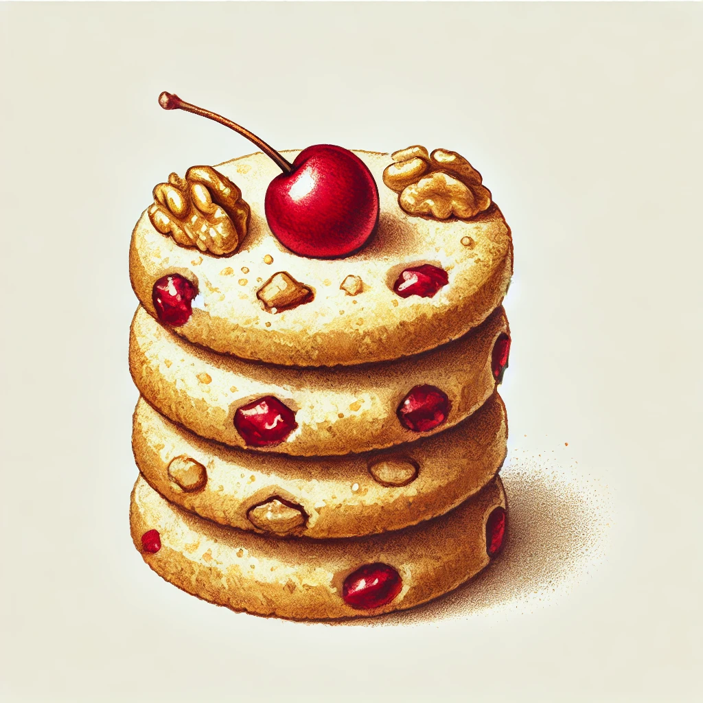 Cherry Walnut George Washington Cookies – En Face Magazine