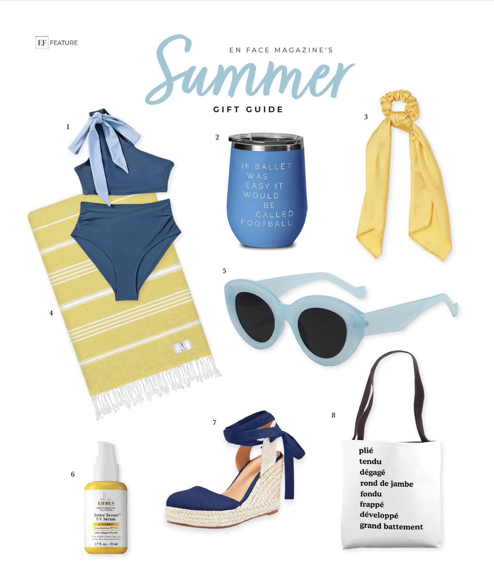 2025 Summer Gift Guide – En Face Magazine
